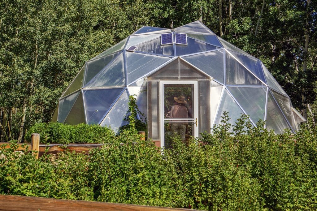 Geodesic Dome Greenhouse - Planet Organics